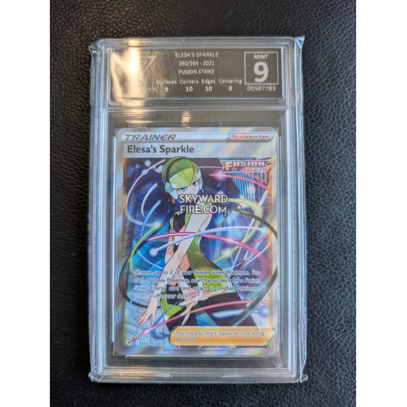 Elesas Sparkle 260264 Fusion Strike Get Graded 9 00567783