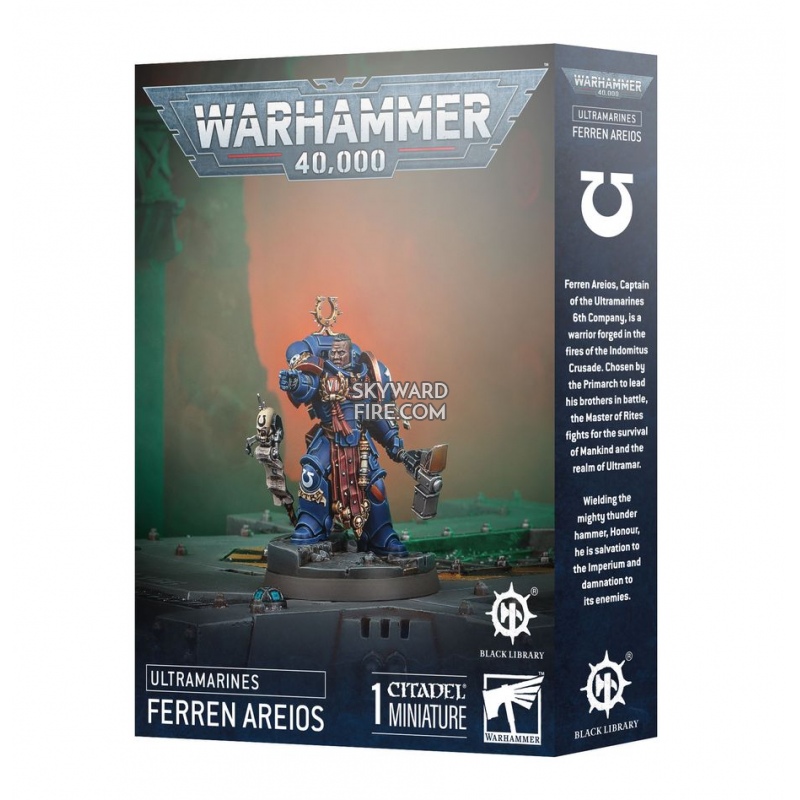 Ferren Areios Ultramarines Space Marines Warhammer 40k